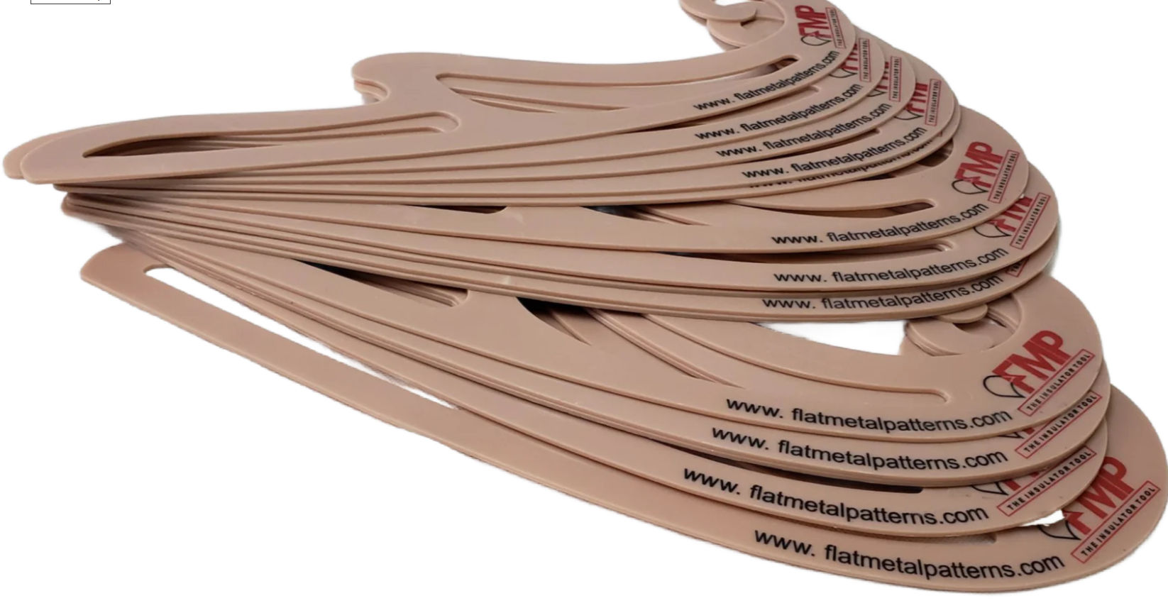 (2 PACK) FMP CURVE RULER FOR PATTERNS – FLAT METAL PATTERNS