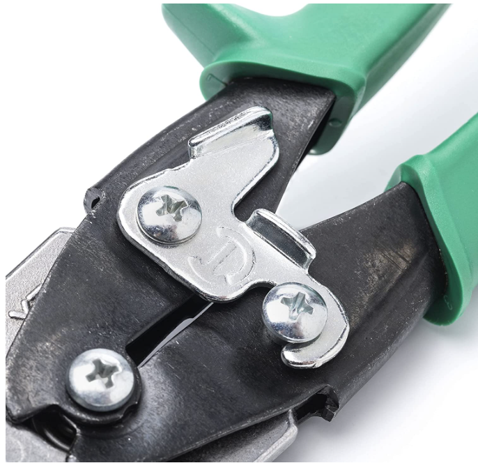 Crescent Wiss 9-3/4" Straight and Right Cut Aviation Snips M2R – FLAT METAL PATTERNS